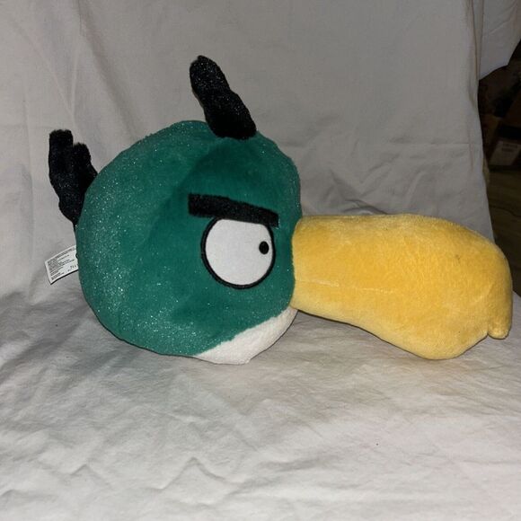 Toys | Angry Birds Plush Hal Toucan Green Commonwealth Rovio 12 Toy ...
